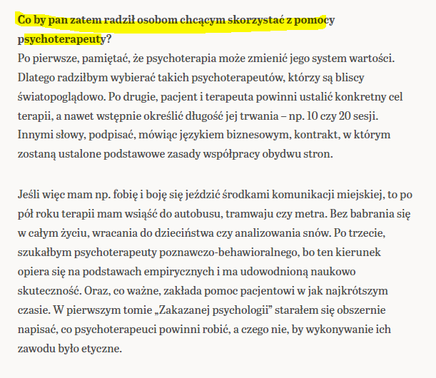 Ciemna strona psychoterapii. Czy psychologowie to pseudonaukowcy? :: Wykop.pl