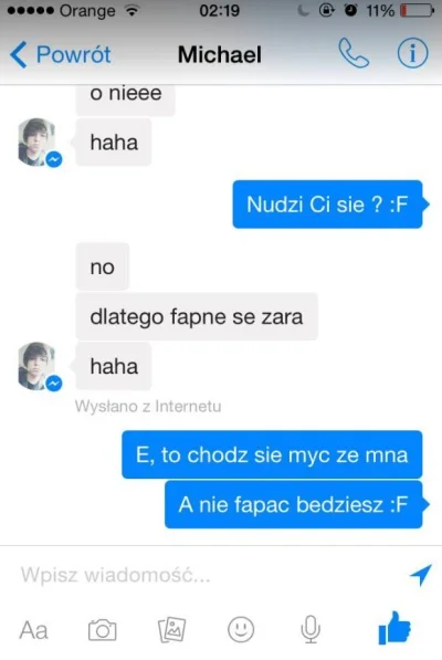 Wyciekły screeny rozmowy Olciak93 z koleżanką, wklejam najciekawsze ( ... (@zaye93) :: Wykop.pl