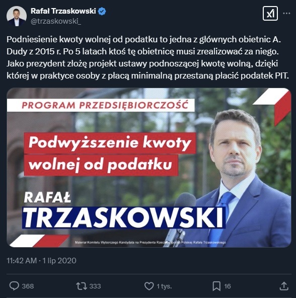 60 tys. złotych kwoty wolnej od podatku. "Rząd nie jest w stanie spełnić przedwy :: Wykop.pl